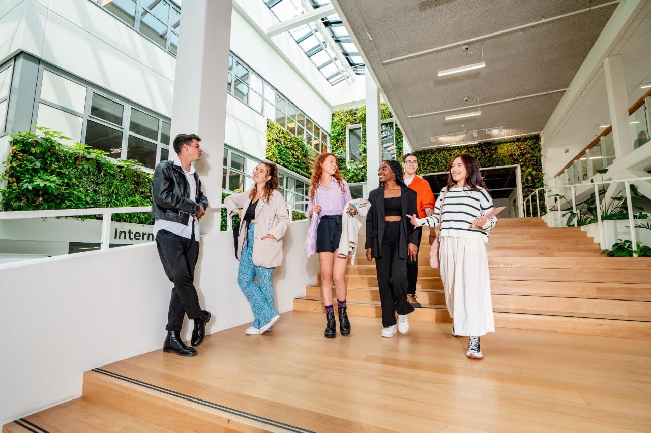 Stenden University Logo Stenden University Of Applied Sciences,