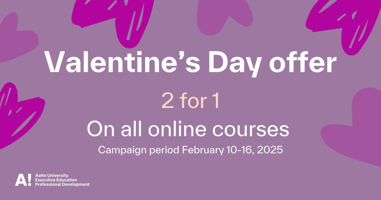 Aalto University Executive Education Ltd Online Course In Cognitive