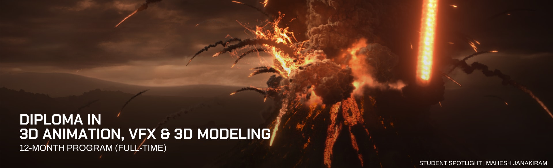 3dsense Media School 3D Animasyon, VFX ve 3D Modelleme Diploması